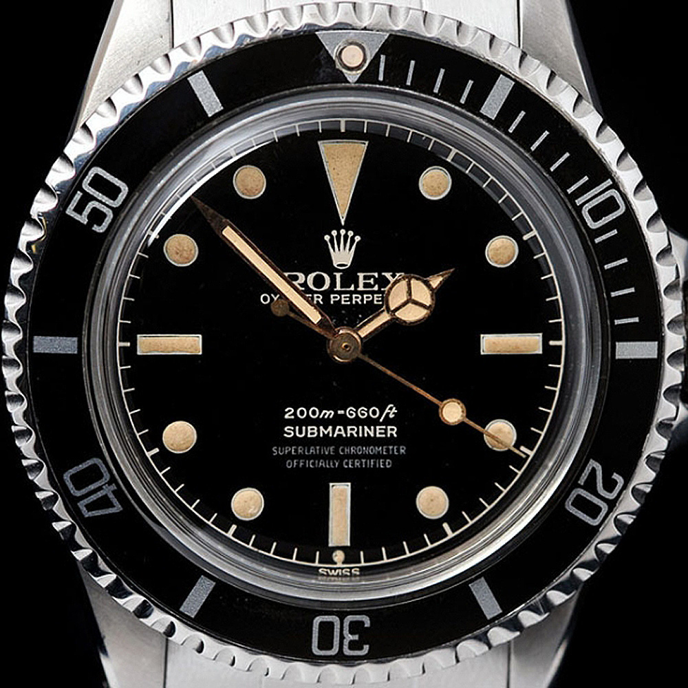 ROLEX SUBMARINER – 5512 – “4 LINE” GILT OUTER TRACK | Daniel Bourn